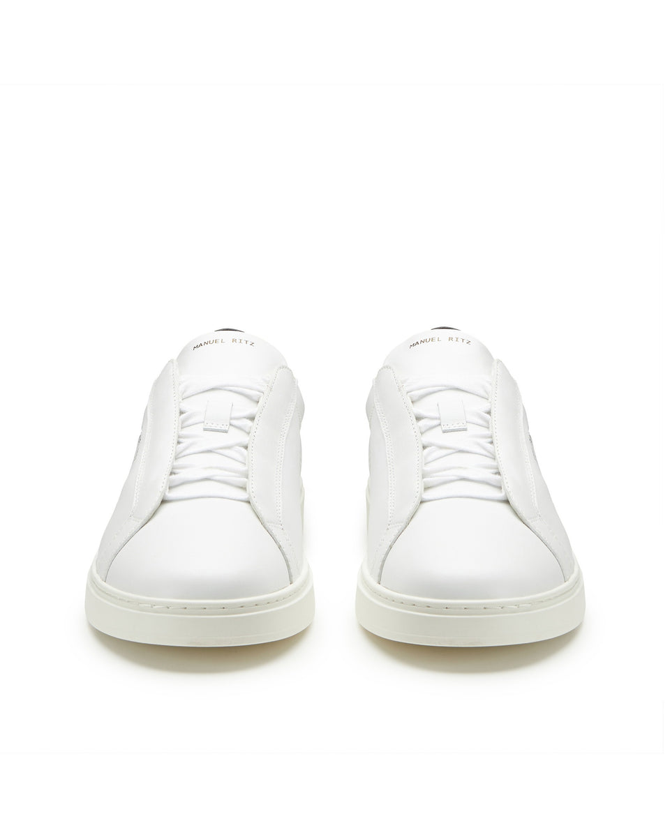 White leather sneakers - Manuel Ritz Official